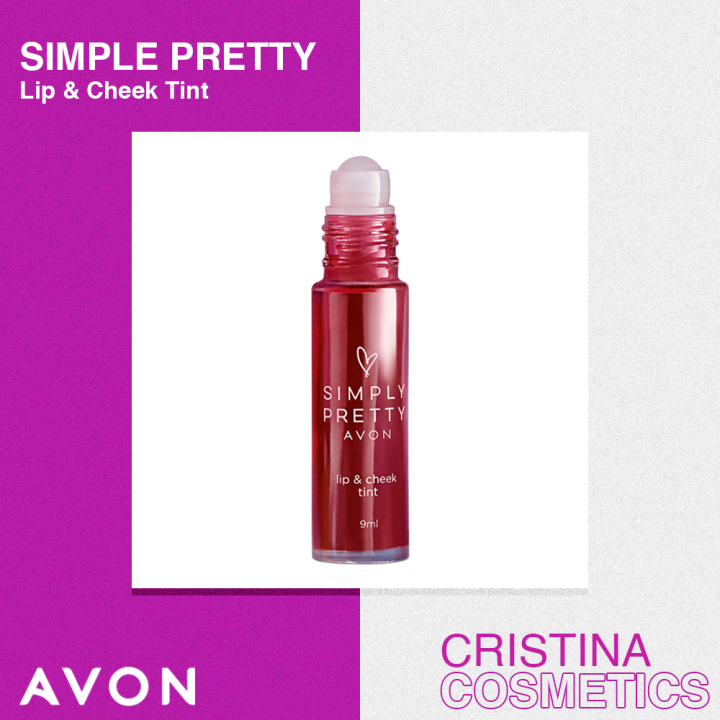 Avon Simply Pretty Lip & Cheek Tint 9 ML Cristina Cosmetics | Lazada PH