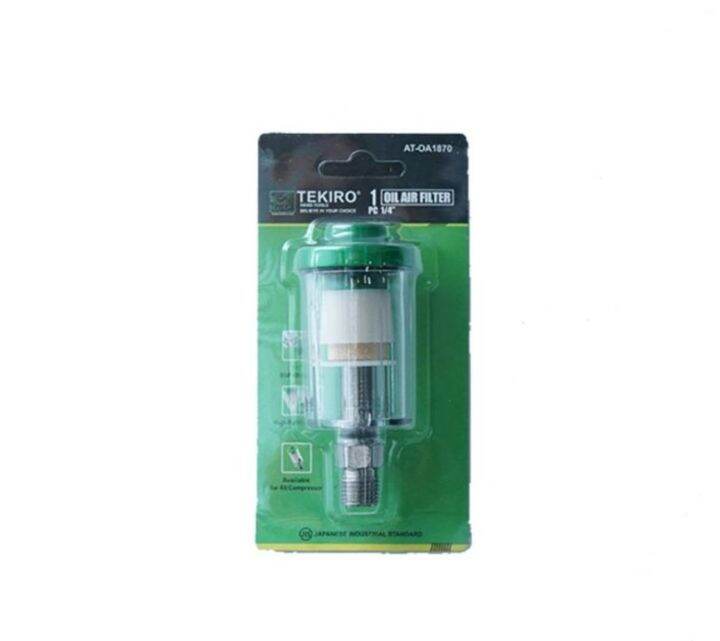 Air Oil Filter Tekiro 1/4" Saringan Filter Udara Kompresor Saringan ...