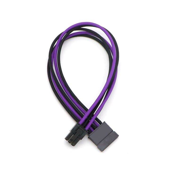 Single Sleeved Modular 6Pin to Sata Power Adapter Cable for Corsair ...