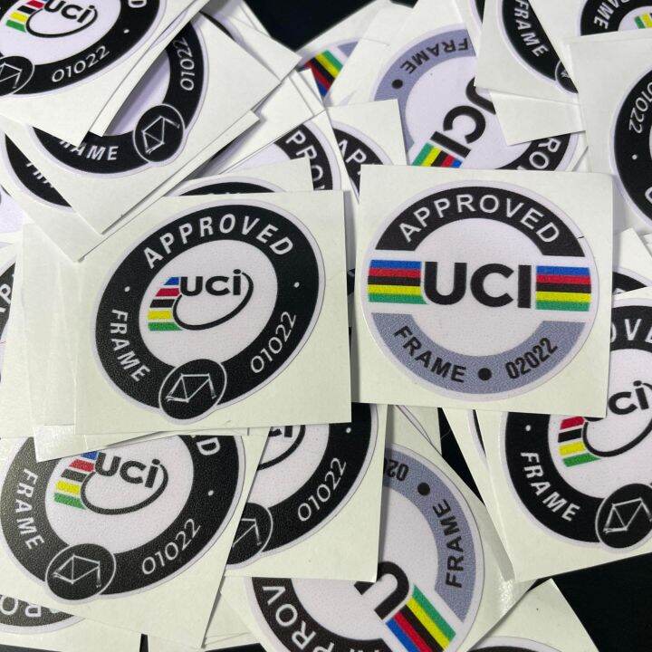 2pcs UCI STICKER APPROVED Glossy/Matte | Lazada PH