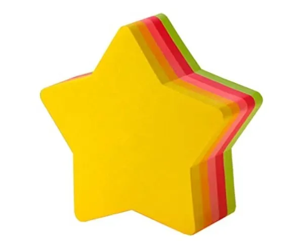 BFS 100 Sheet Sticky Notes Star Shaped 3x3 inch | Lazada PH
