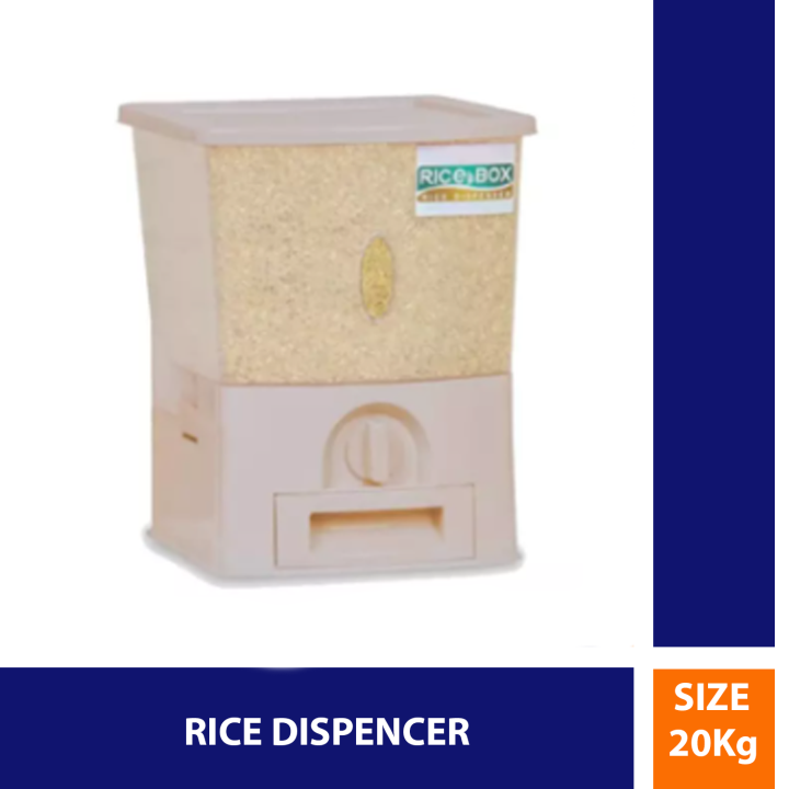 VFM 20kg Rice Box Rice Dispenser | Lazada PH