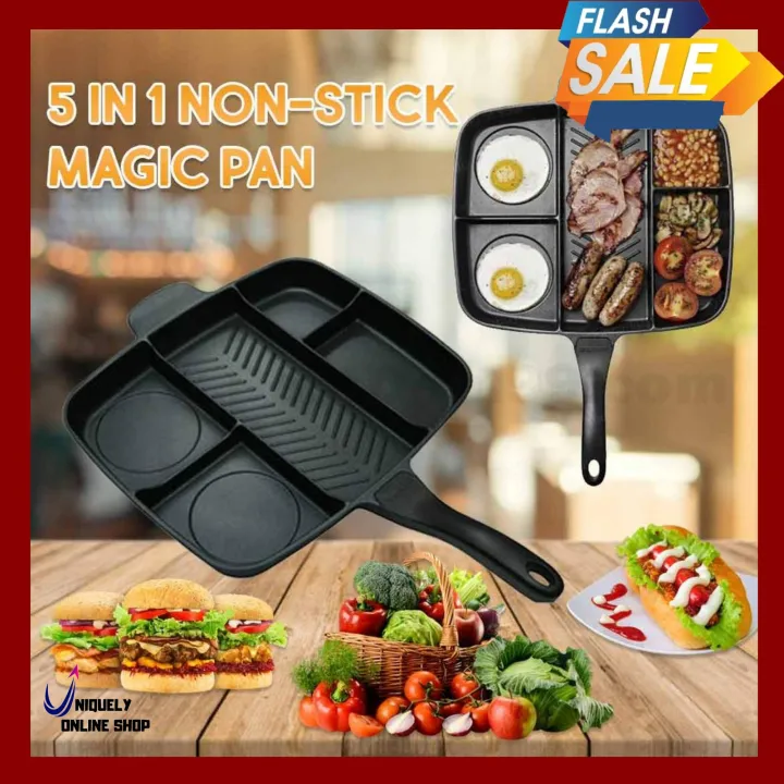 Hot Selling 5 in 1 Nonstick Korean Magic Pan, Nonstick Pan, Cooking Pan ...
