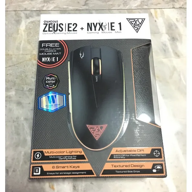 สุดคุ้ม ได้แถมมาเลยส่งต่อ GAMDIAS ZEUS E2 MOUSE | Lazada.co.th