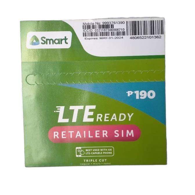 COD SMART RETAILER SIM with 150 pesos loadwallet | Lazada PH