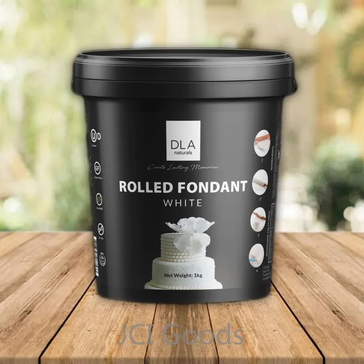 DLA Rolled Fondant Dough White 1kg | Lazada PH