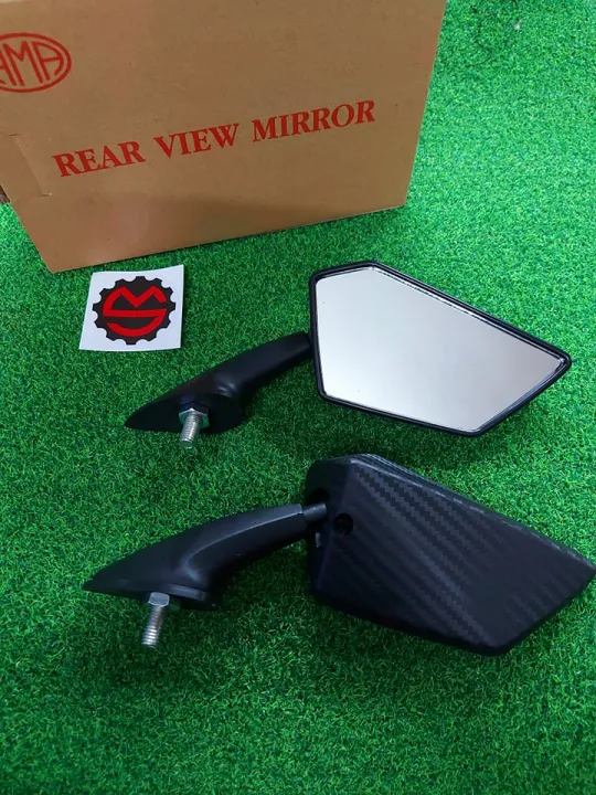 HMA side mirror short stem HMA rear view mirror | Lazada PH