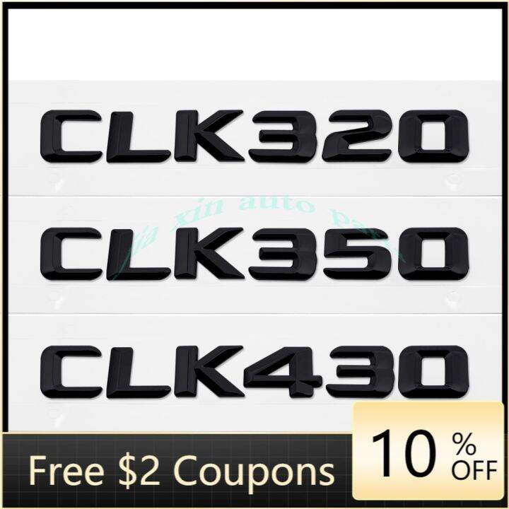 NEW For Mercedes Benz CLK AMG Letter Sticker Benz CLK320 CLK350 CLK430 ...