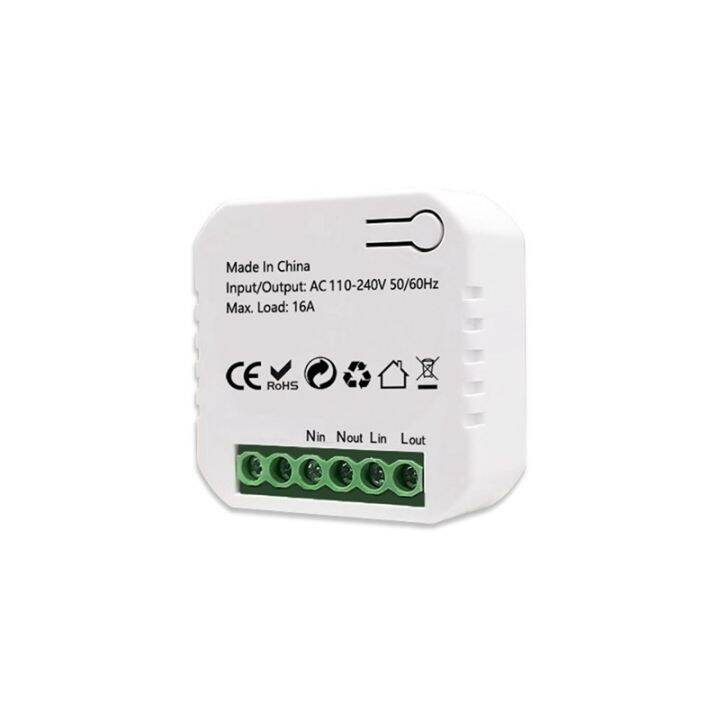 Tuya Smart Life ZigBee Switch Electricity Energy Monitor KWh Din Rail 16A Timer Socket Mini ...