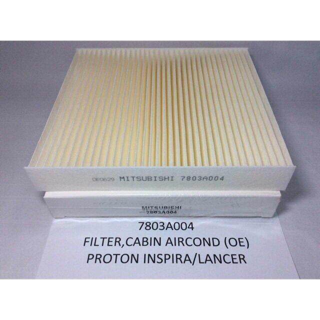 7803A004 cABIN AIRCOND FILTER FOR USE ON: PROTON INSPIRA, MITSUBISHI ...