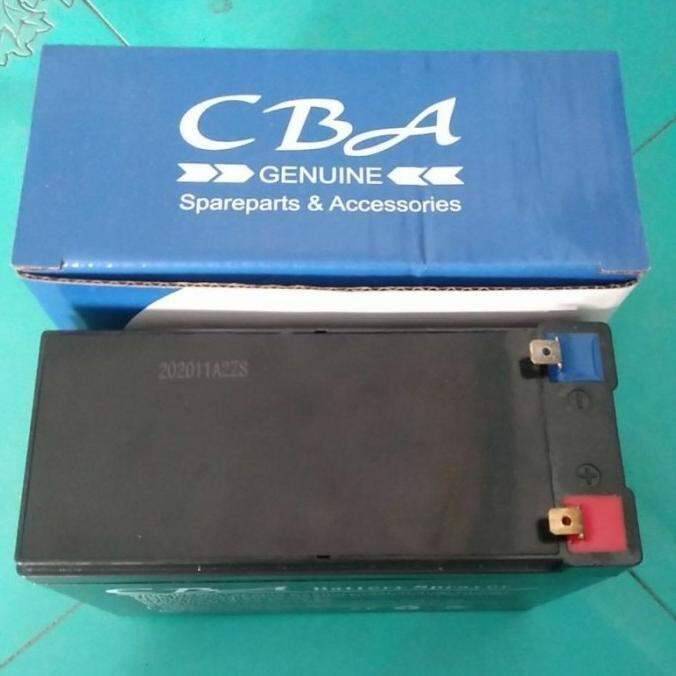 AKI KERING TANGKI ELEKTRIK CBA 12V 8AH ORIGINAL ACCU BATERAI ELECTRIC ...