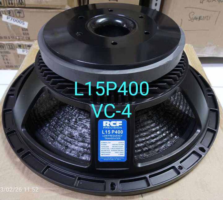 SPEAKER WOOFER RCF L 15 P 400 /L15P400 GRADE A 15 INCH | Lazada Indonesia