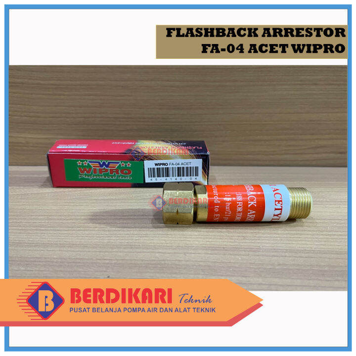 WIPRO Flashback Arrestor FA-04 ACET u/Cutting Torch | Lazada Indonesia