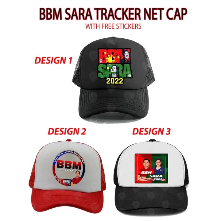 【COD】IN STOCK BBM SARA TRACKER NET CAP FULLBLACK, WHITEBLACK, REDWHITE ...