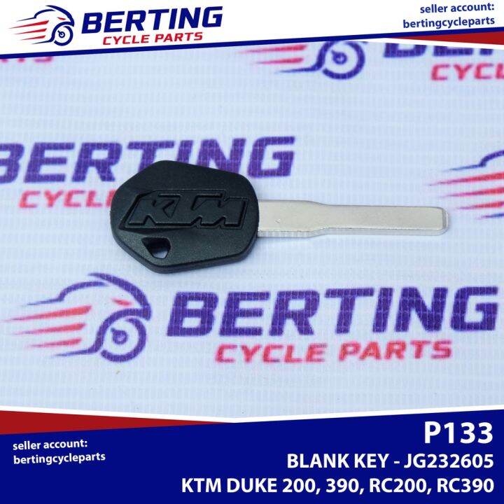 KTM BLANK KEY Duke 200 390 RC200 RC390 Genuine JG232605 | Lazada PH