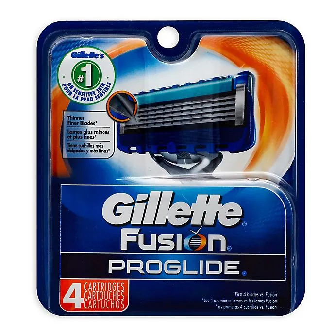 Gillette Fusion Proglide Men's Razor Blade Refills 4 Cartridge | Lazada PH