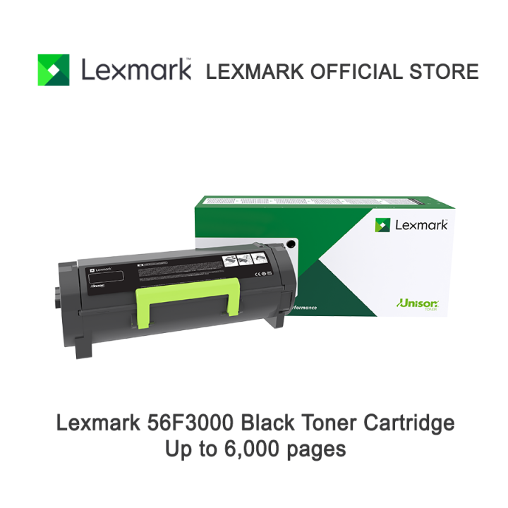Lexmark MS/MX 320, 420, 520, 620- 56F3000 Black Toner Cartridge | Lazada PH