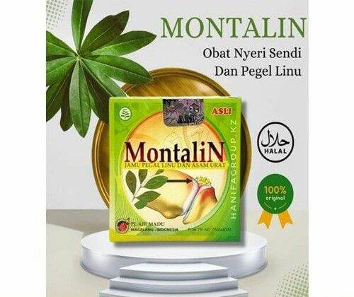 Authentic 100% all natural 40pcs MONTALIN CAPSULE (Pack of 10 Sachets x ...