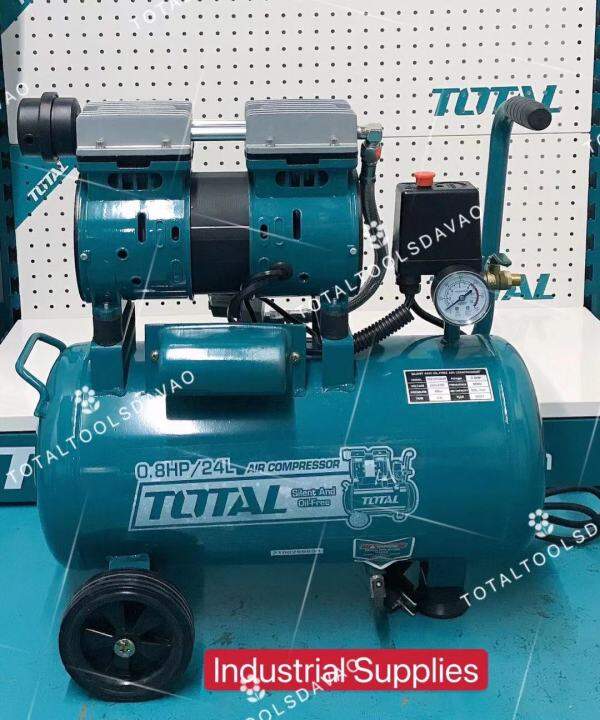 TOTAL Silent type Air Compressor 0.8HP TCS1075242P | Lazada PH