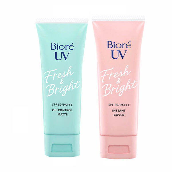 Biore UV Fresh & Bright Sunscreen SPF 50 PA+++ BY JustKlik | Lazada Indonesia