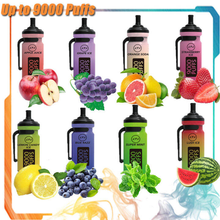 Disposable Pod 10000 Puffs Aladdins Pro Enjoy 9000 Puffs Disposable ...