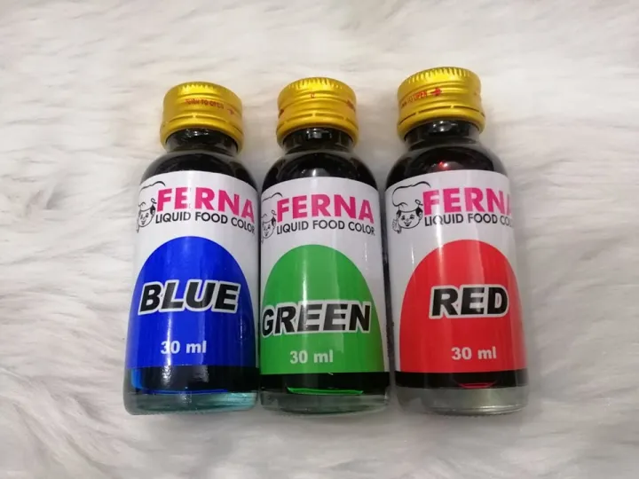 FERNA Liquid Food Color | Lazada PH