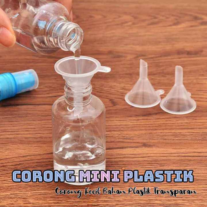 AZ CORONG MINI PLASTIK TRANSPARAN / CORONG PARFUM KECIL | Lazada Indonesia