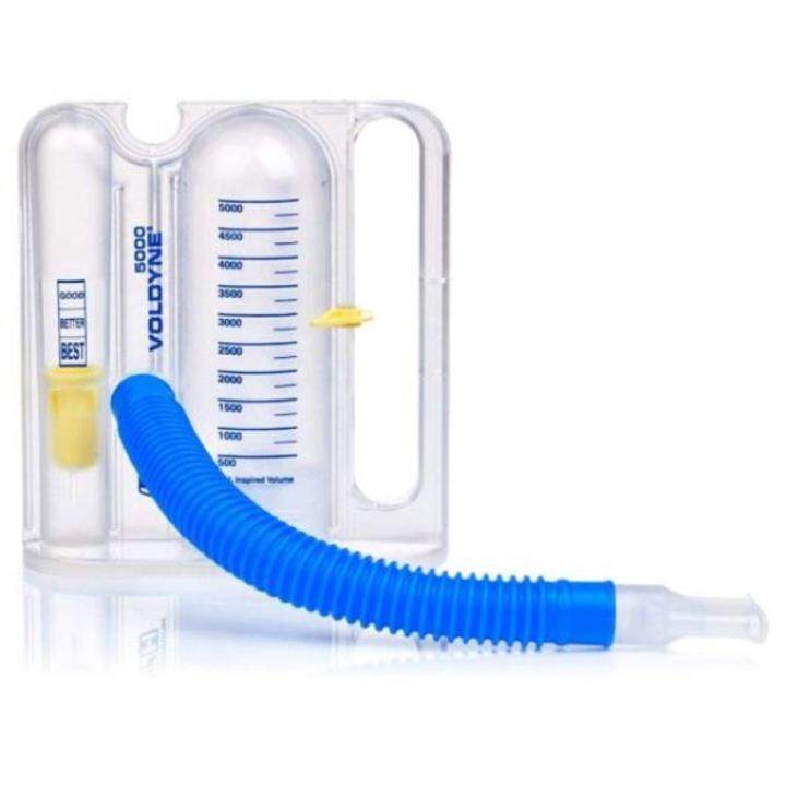 Teleflex Breath Builder Voldyne 5000 Volumetric Respiratory Spirometer ...