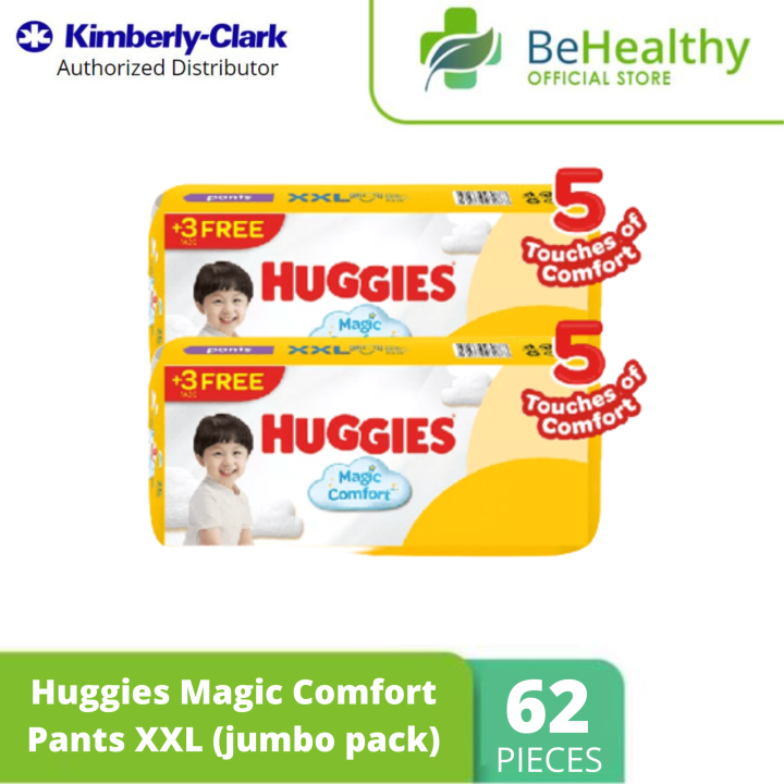 Huggies Magic Comfort Pants XXL (jumbo pack) - 62 pcs | Lazada PH