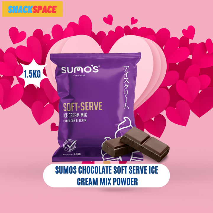Sumo's MALT CHOCOLATE Soft Serve Ice Cream Mix Powder 1.5kg HALAL | Lazada
