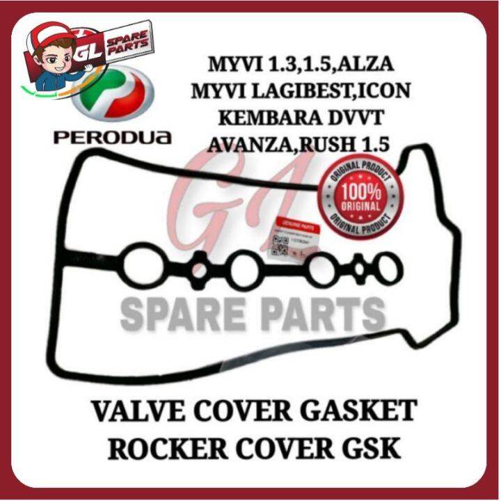 VALVE COVER GASKET ORIGINAL PERODUA MYVI 1.3 1.5 LAGIBEST ALZA 1.5 ...