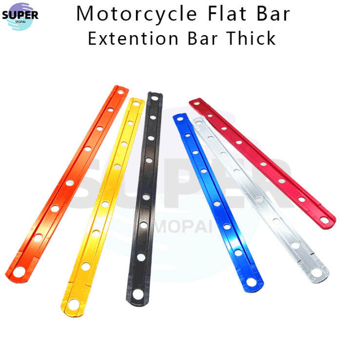 [Super Mopai] Motorcycle Flat Bar Extention Bar Thick | Lazada PH