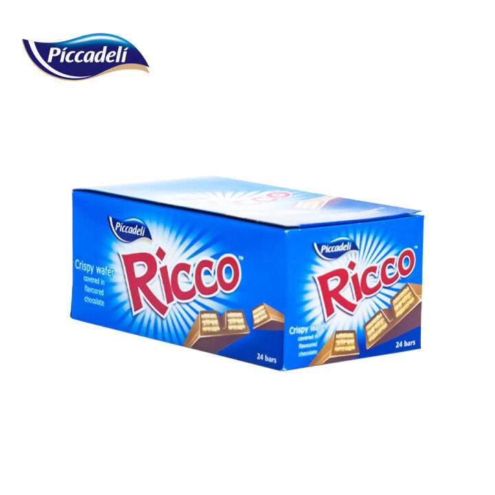 PICCADELI Ricco Crispy Wafer Flavored Chocolate 24x18.5g | Lazada PH