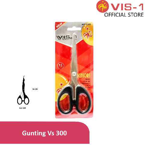 Gunting Tanggung Vis-1 300 Stainless Serbaguna | Lazada Indonesia