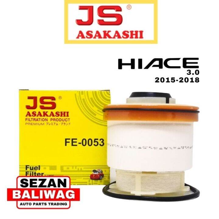 JS ASAKASHI FUEL FILTER TOYOTA HIACE 2015-2018 FE0053 | Lazada PH