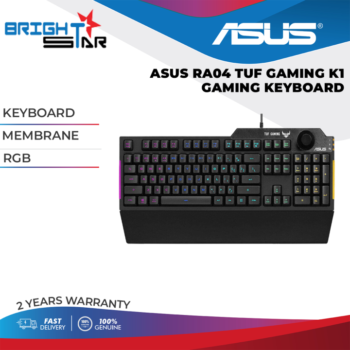 Asus TUF Gaming K1 RGB Gaming Keyboard | Lazada