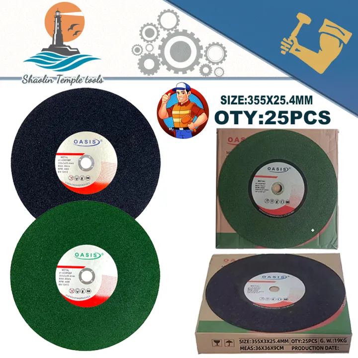 Oasis Cut Off Wheel 14" 355MM Heavy Duty CuttingDisc For Metal And ...