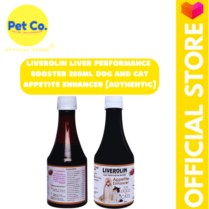 LIVEROLIN APPETITE ENHANCER DOG AND CAT 200ML | Lazada PH