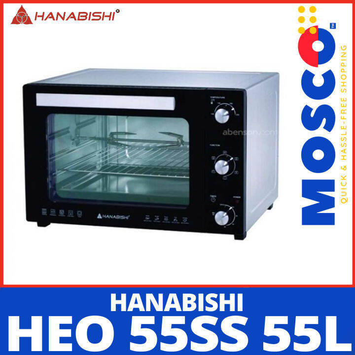 Hanabishi HEO 55SS 55L l 55 Liters, Electric Oven | Lazada PH