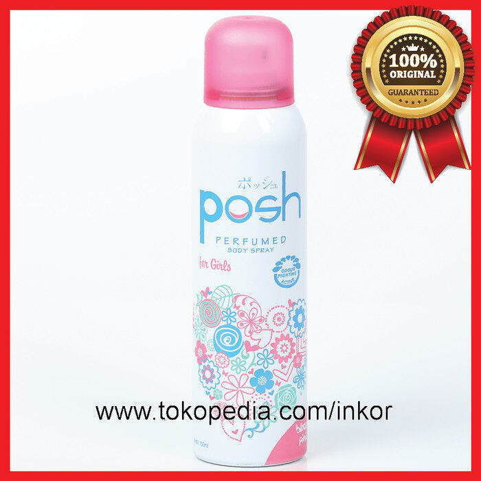 POSH PERFUMED BODY SPRAY BLAZE PINK FOR GIRLS 150ML | Lazada Indonesia