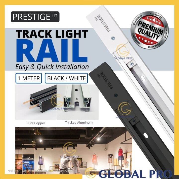 [1MTR] PRESTIGE PREMIUM LED Track Rail Aluminium Light Bar Tracklight ...