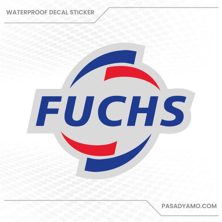 Fuchs Petrolab Logo Decal Sticker for Cars Motorcycles 3 x 3.75 inches ...
