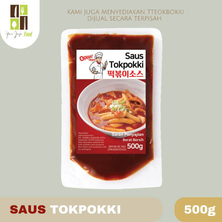 BUMBU SAUS TOKPOKI TOPOKKI TTEOKBOKKI ODENG FISH CAKE 500G | Lazada ...
