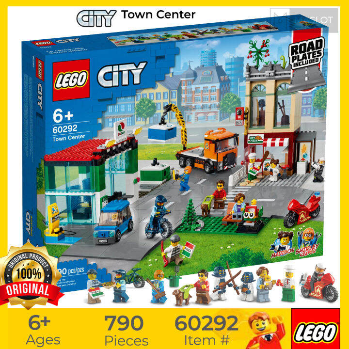 LEGO City Town Center 60292 (790pieces) 6+ | Lazada