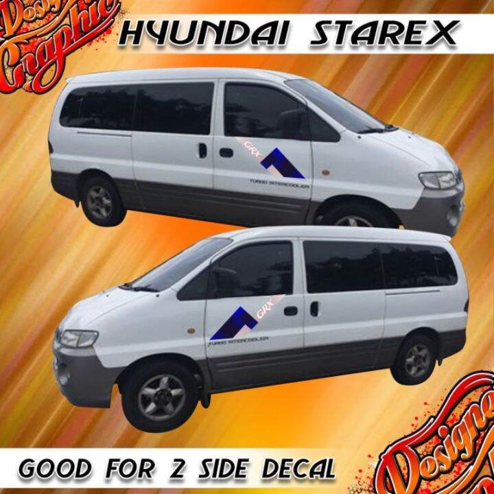 Hyundai Starex GRX Sticker Decal | Lazada PH