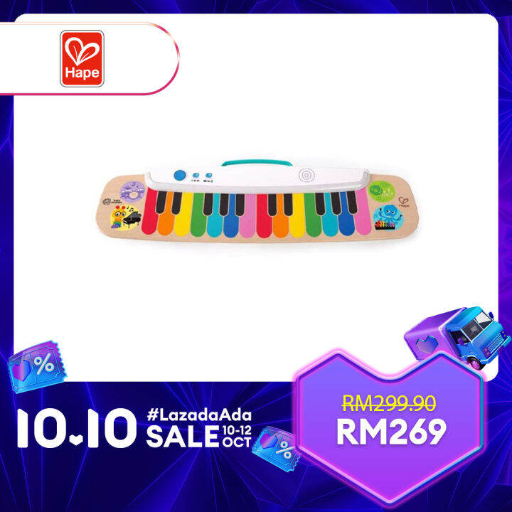 Toddler Piano Billentyűzet Gyerekeknek Hape Magic Touch Keyboard Kids ...