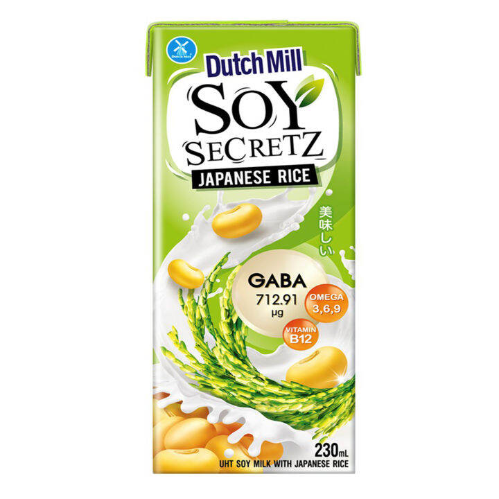 Dutchmill Soy Secretz Japanese Rice - Gaba 230ml | Lazada PH