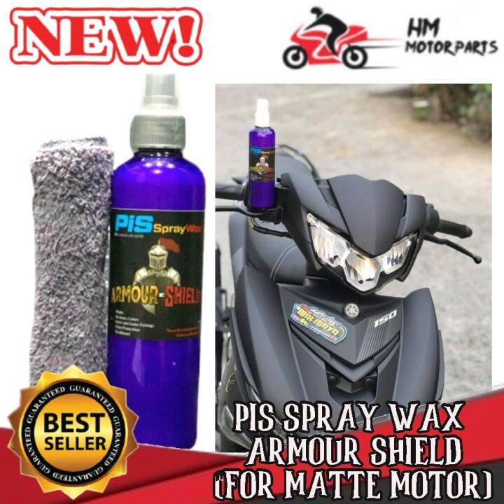 SUZUKI RAIDER R150 CARB |1pc. Motorcycle PIS SPRAY WAX ARMOUR SHIELD ...