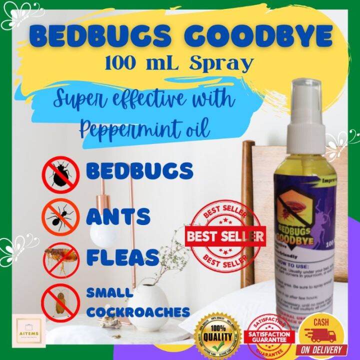AiTems 100mL Bedbugs Goodbye Bed Bugs Fleas Killer | Pamatay Surot ...