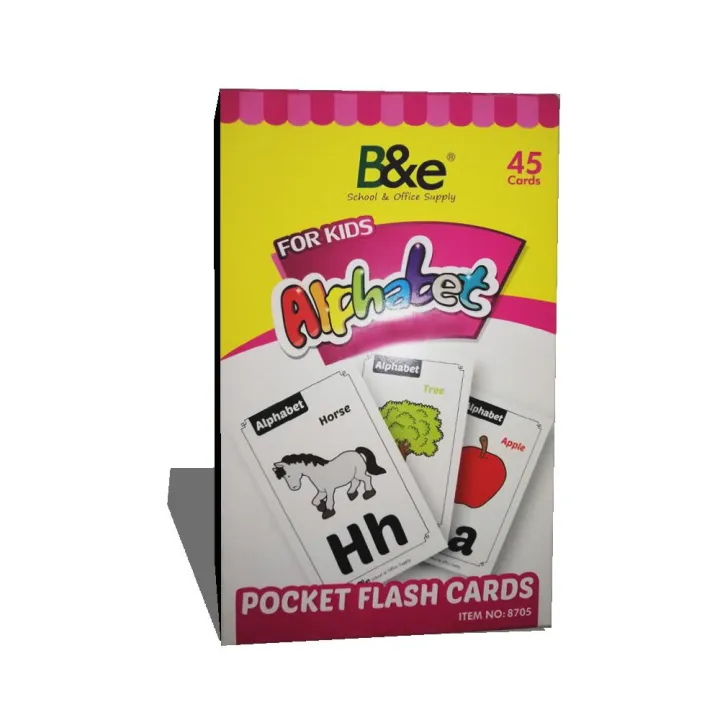 Pocket Flash Cards - Alphabet | Lazada PH